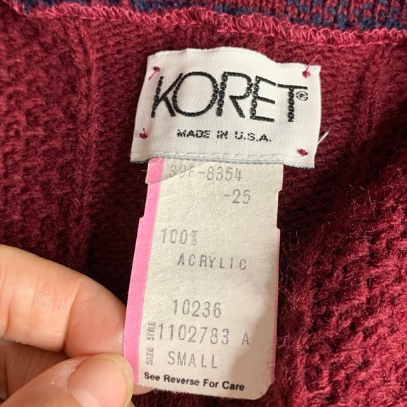 Koret | Sweaters | Vintage 9s Koret Knit Cardigan Sweater 45pe | Poshmark